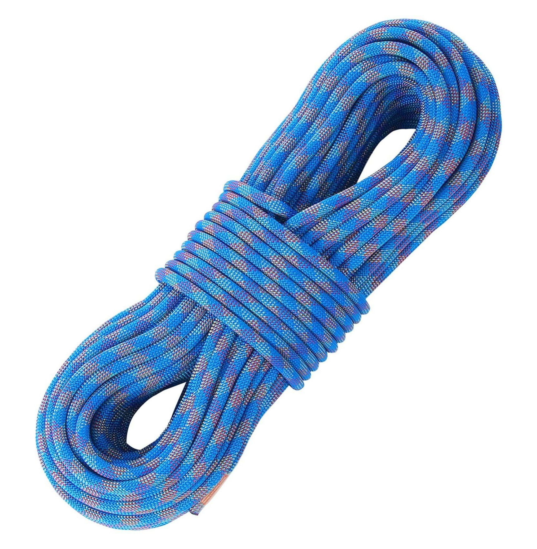 10.2mm Dynamic Climbing Rope 70M(230ft) Outdoor Rock Climbing Rope Blue ...