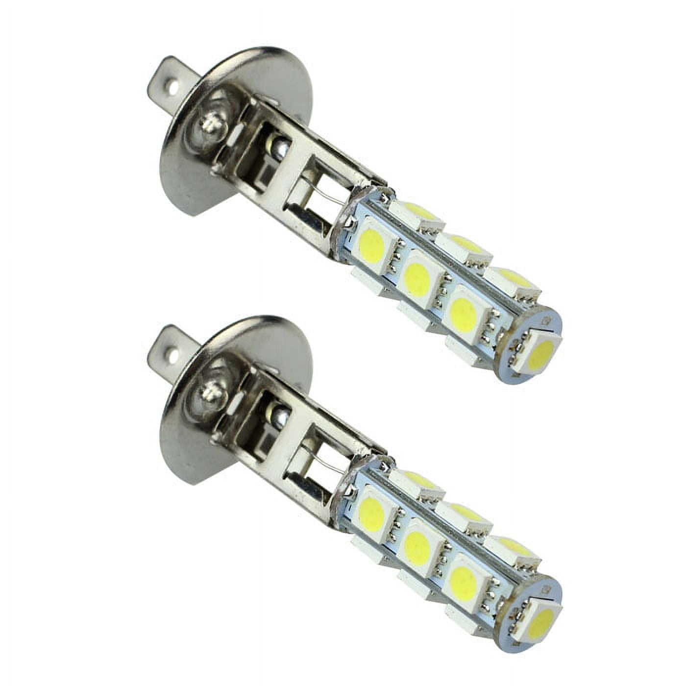 Under 10, 2x Car H1 LED 5050 SMD Bulb, 12V White Headlight Light Lamp ...