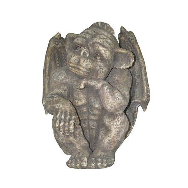10.3 in. Resin Thinking Gargoyle - Walmart.com