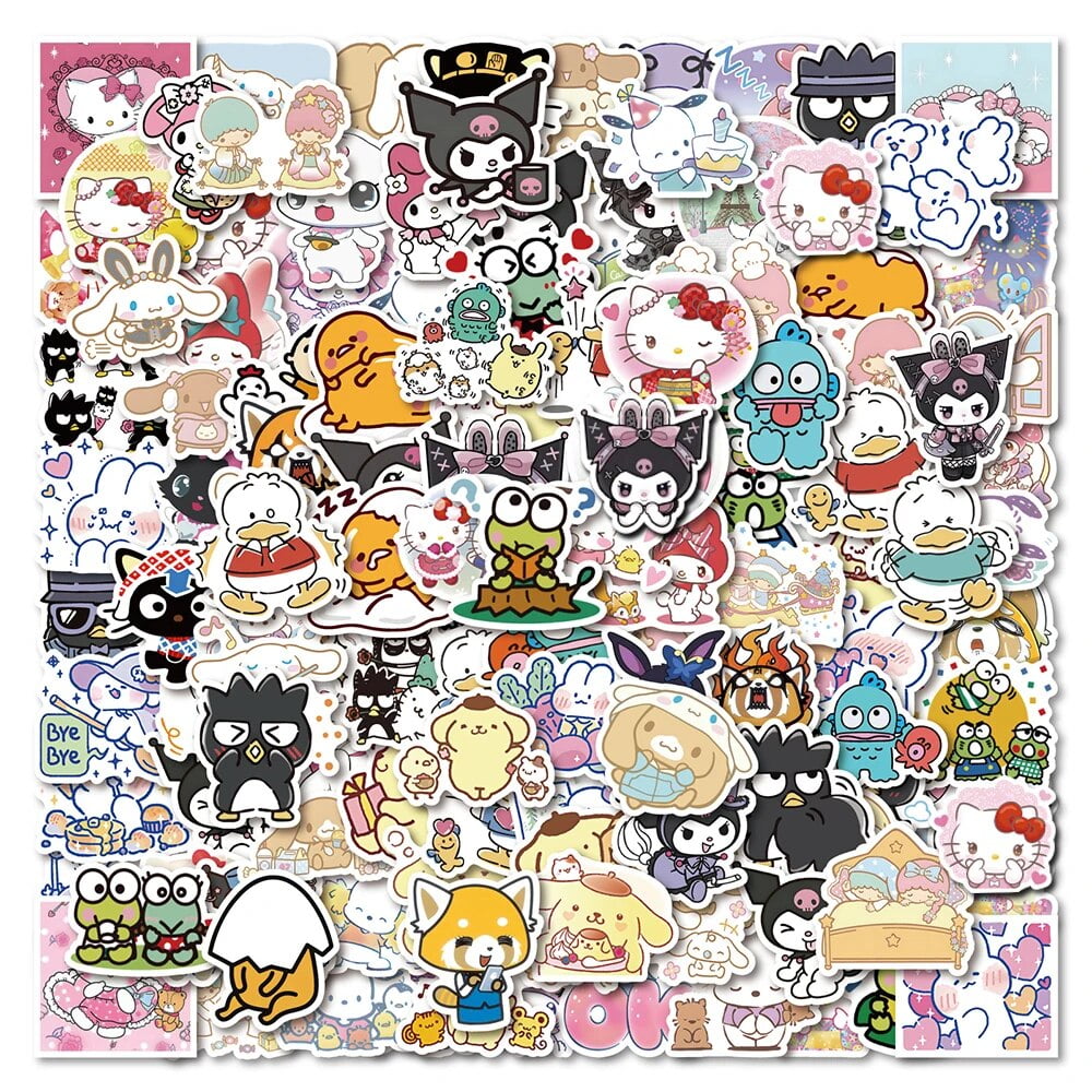 10/30/50/100PCS Cute HelloKitty Sanrio Kuromi Pachacco Cinnamoroll ... 10/30/50/100PCS Cute HelloKitty Sanrio Kuromi Pachacco Cinnamoroll ...