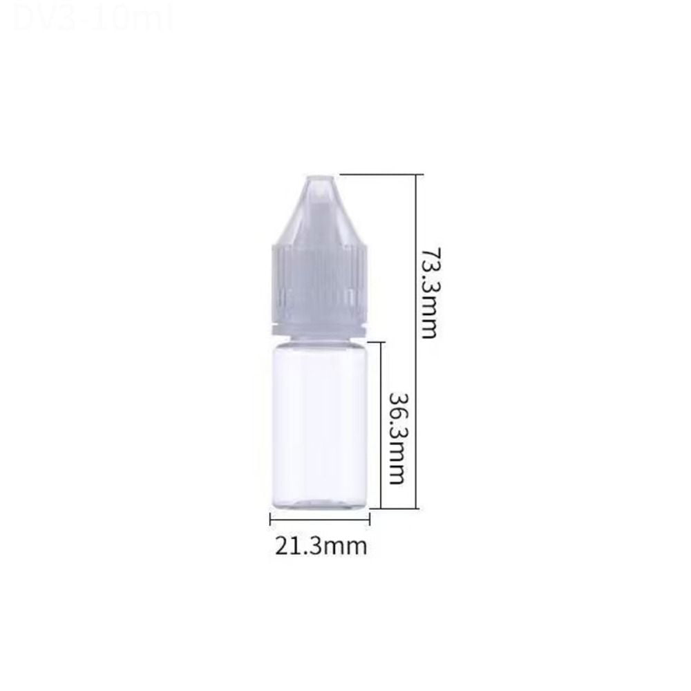 10/30/50/100ml Pointed Plastic PET Oil Filling Bottle Dropper Bottles ...