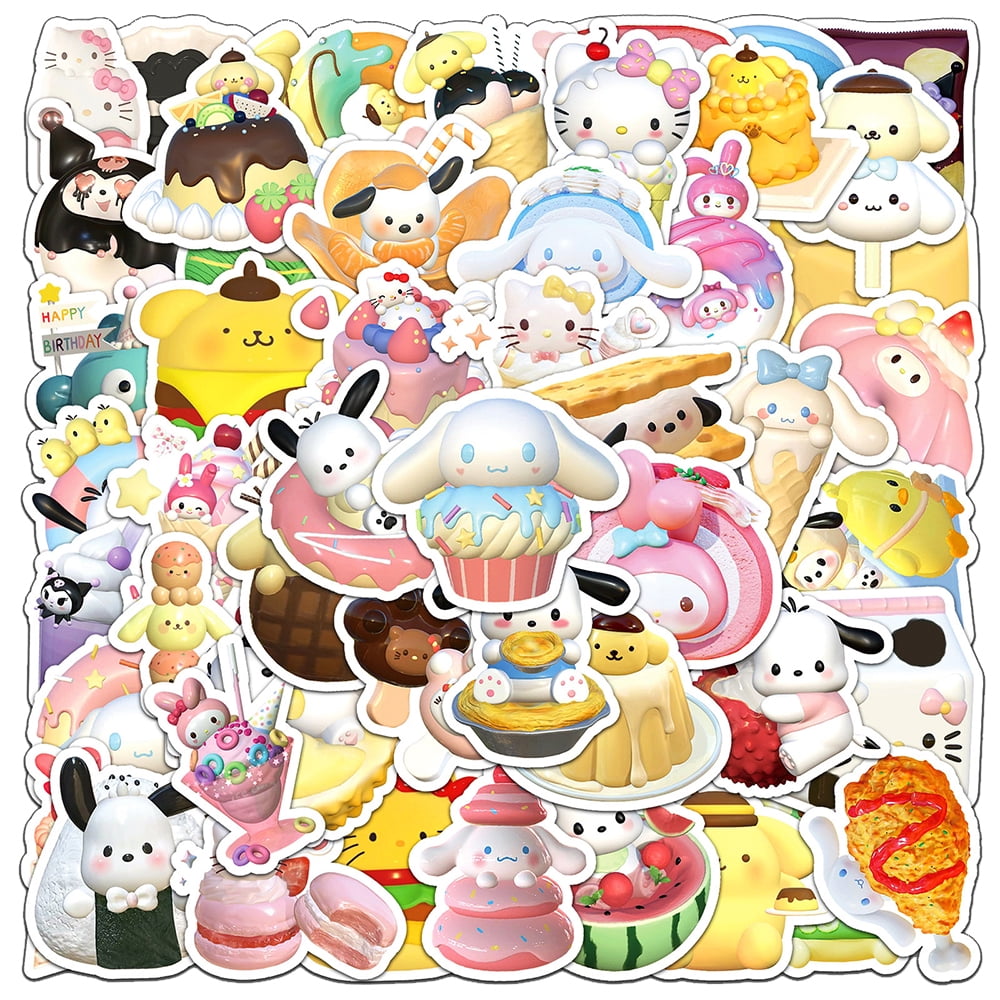 10/30/50/100pcs Funny Cute Sanrio Stickers Kawaii Cartoon Kuromi ... 10/30/50/100pcs Funny Cute Sanrio Stickers Kawaii Cartoon Kuromi ...