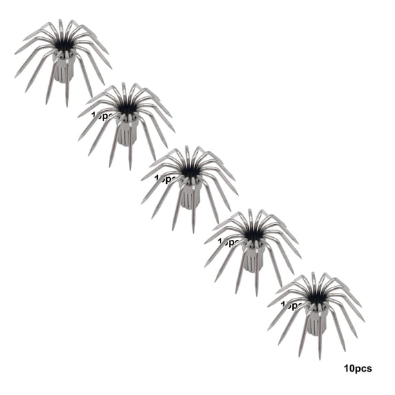 10/30/50/80/100Pcs 0.6 Inch Stainless Steel Squid Hooks for Sea Fishing ...
