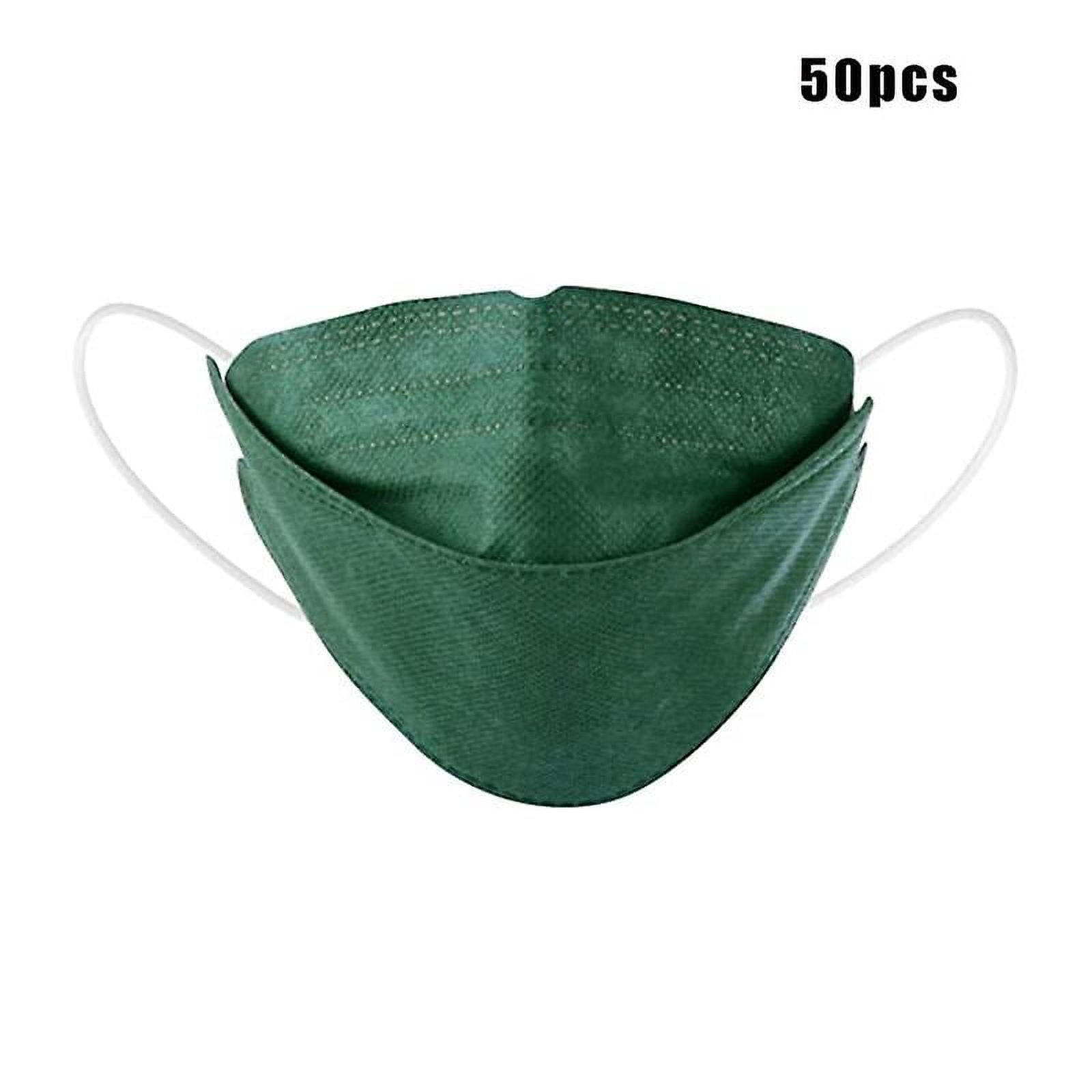 10/30/50 Pcs Adult Disposable Face Mask Real 4-ply Face Bandana ...