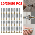10/30/50 Sets Wall Anchors for Drywall,Lightweight Iron Expansion Tube ...