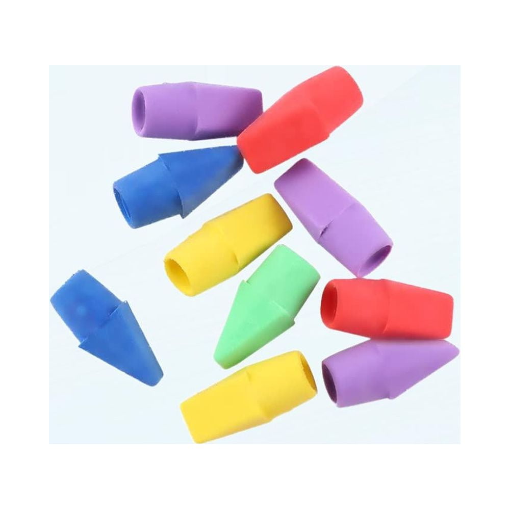 10/30/50Pcs Pencil Top Eraser Caps, Pencil Top Eraser Caps, Eraser ...