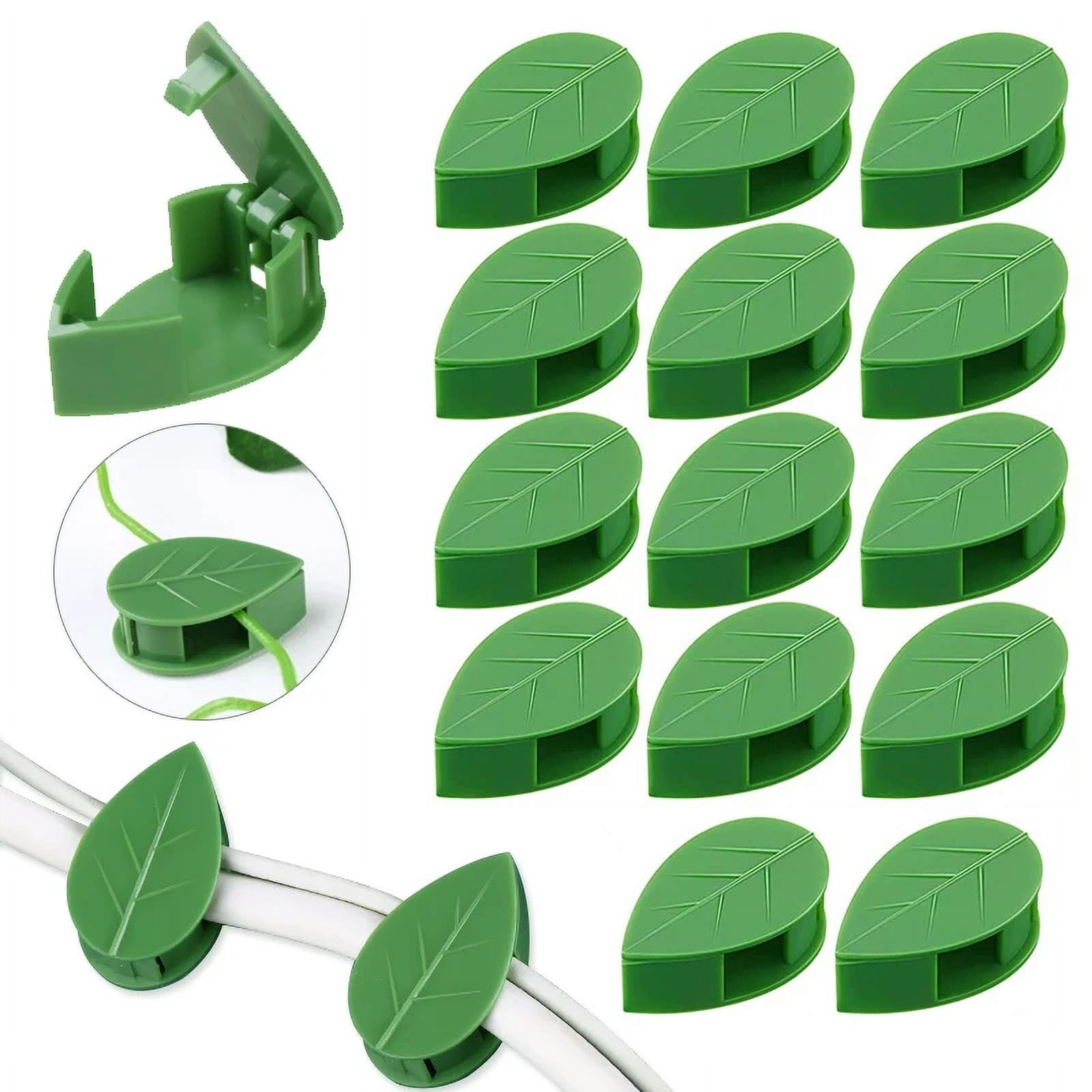 10/30/50Pcs Plant Climbing Wall Fixture Clips Rattan Vine Fixer Self ...
