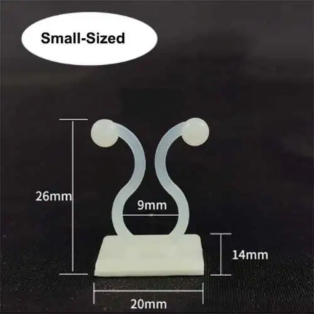 10/30/50Pcs Plant Climbing Wall Fixture Clips Rattan Vine Fixer Self ...