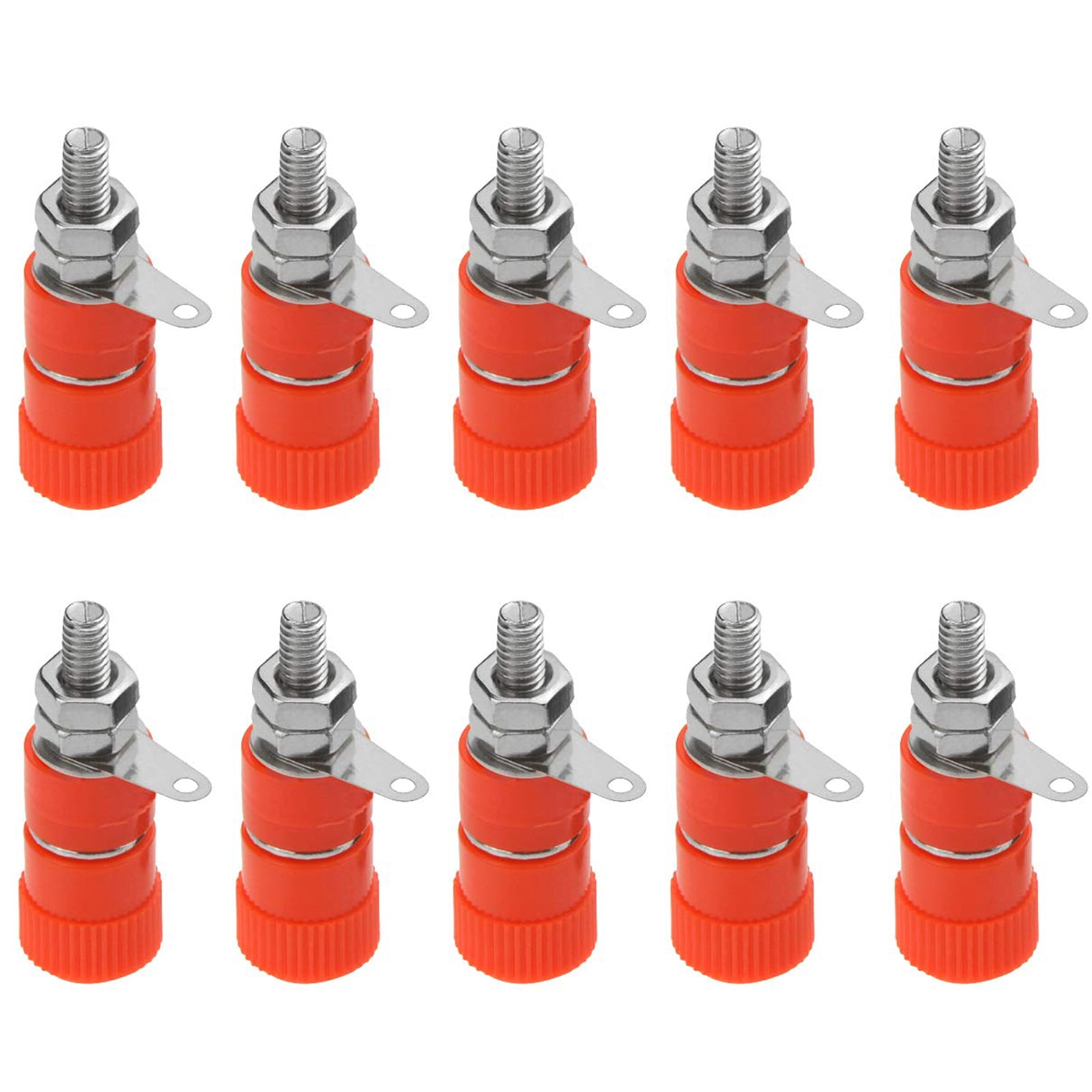 10/30 PCS Binding Posts Terminals 4mm Banana Plug Socket 4mm Terminal ...