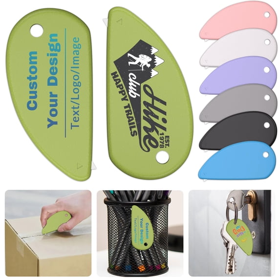 10–300 Pcs Custom Ceramic Box Cutter, Mini Safety Box Opener with Logo ...