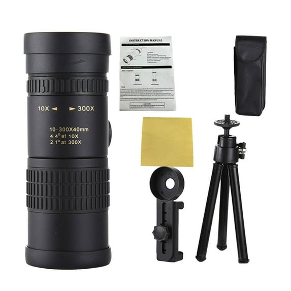 10 300x40 Portable High Magnification Monocular Telescope 2025 ...