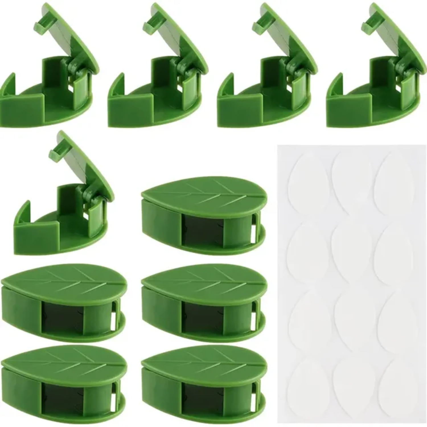 10-30Pcs Plant Climbing Wall Fixture Clips Acrylic Sticker Self ...