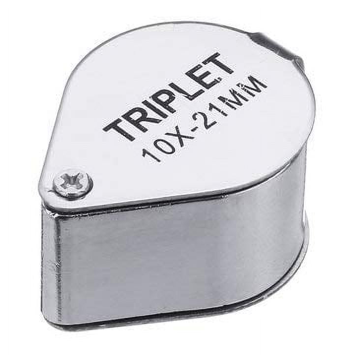 10/30X Magnifier Diamond Jewelers Eye Tool Jewellery Folding Loupe ...