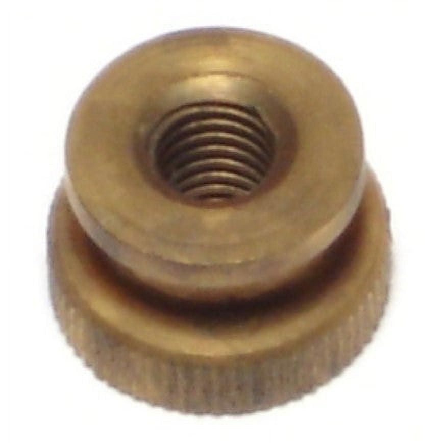 #10-32 Brass Fine Thread Knurled Nuts - Walmart.com