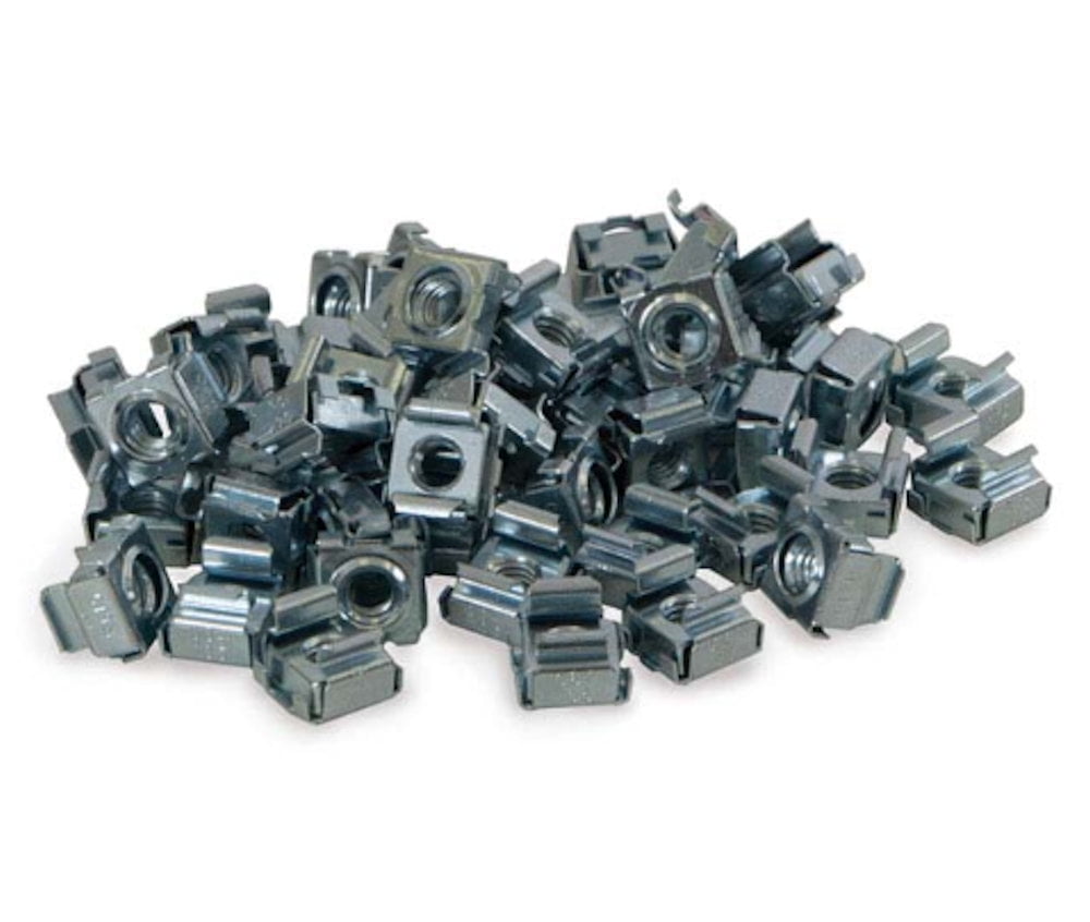 10-32 Cage/Server/Racking Clip Nuts, can of 50pcs, Black - Walmart.com