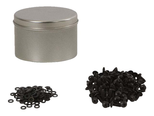 10-32 Rack Screws with Washers, 100 Pieces - Walmart.com