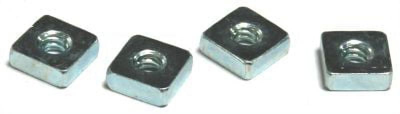 10-32 Square Machine Screw Nuts / Steel / Zinc - 5000 Piece Carton ...