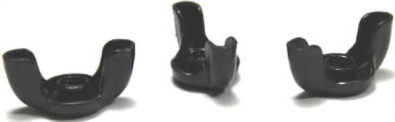 10-32 Stamped Wing Nuts / Steel / Black Oxide - 2000 Piece Carton ...