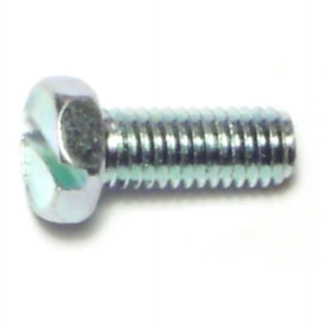 #10-32 x 1/2" Zinc Slotted Indented Hex Head Machine Screws (24 pcs ...