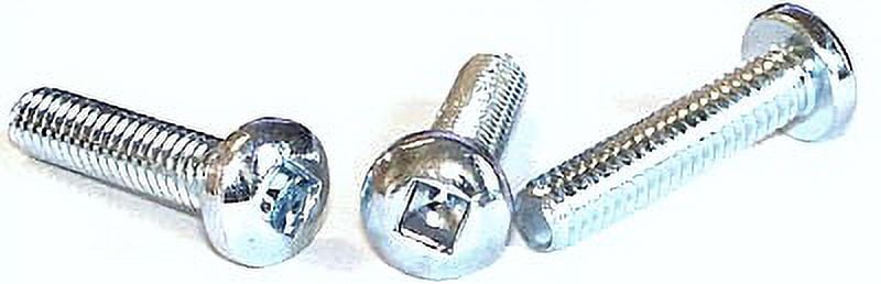10-32 x 3/4" Machine Screws / Square / Pan Head / Steel / Zinc - 6000 ...