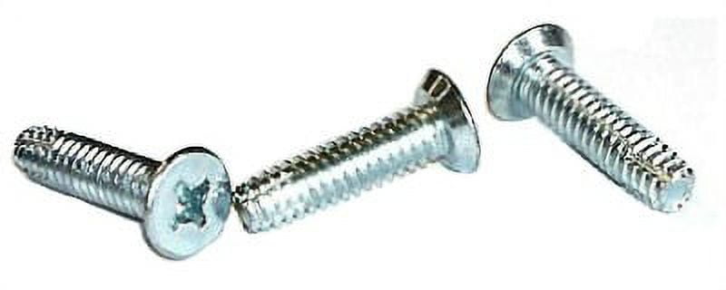 10-32 x 3/4" Type F Thread Cutting Screws / Phillips / Flat Undercut ...