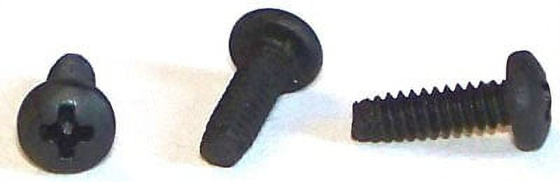 10-32 x 3/4" Type F Thread Cutting Screws / Phillips / Pan Head / Steel ...