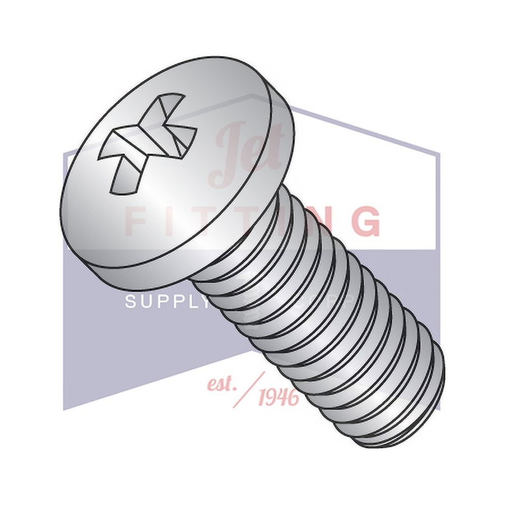 10-32 x 7/8" MS51958, NAS-1635 Military Machine Screws | Phillips Pan ...