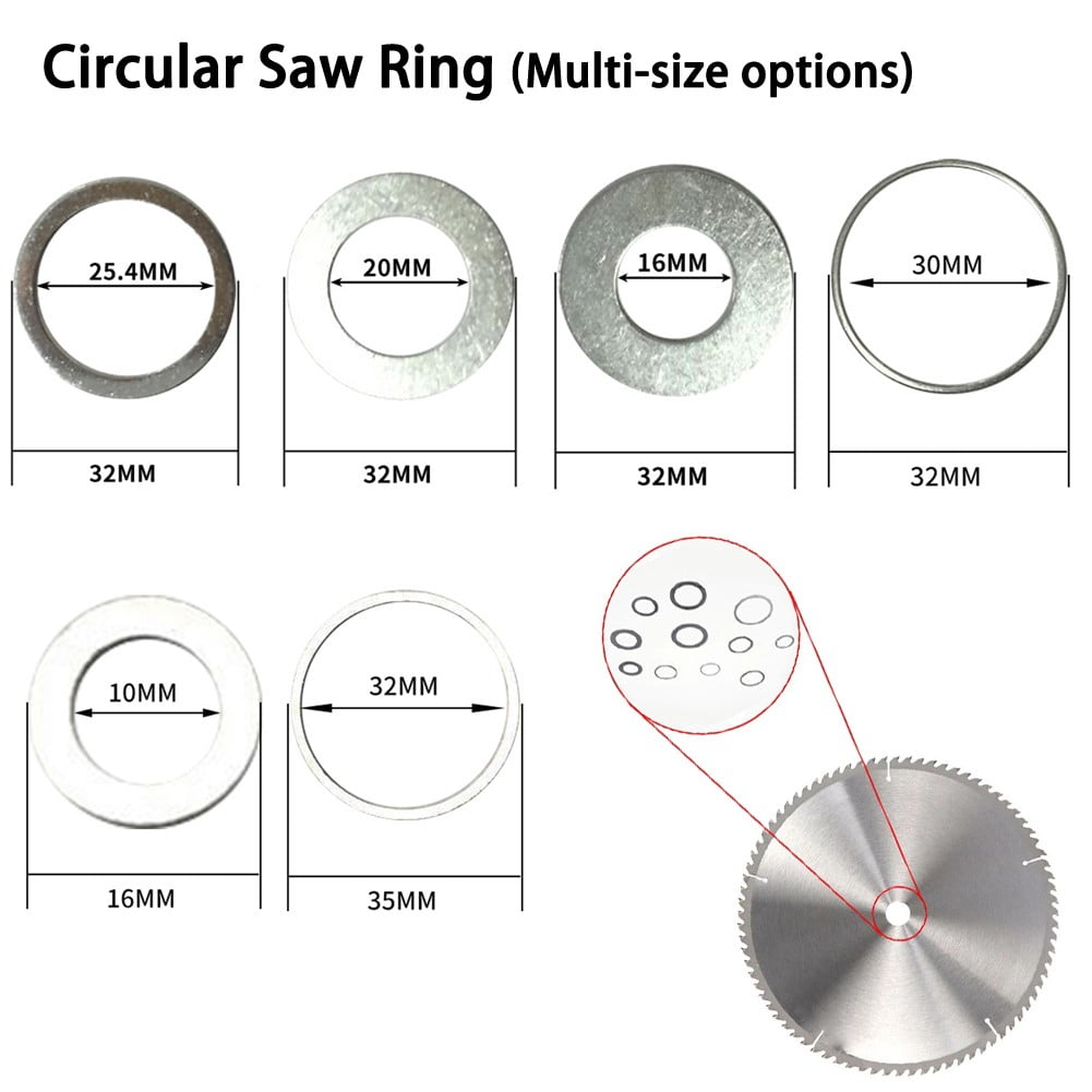 10-32Mm Circular Saw Ring Reducting Rings For Circular Saw Blade ...