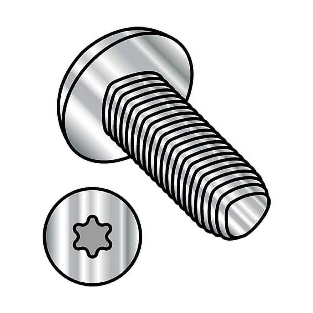 10-32X3/4 6 Lobe Pan Thread Rolling Screws Thread Roll Sc Fully Thread ...