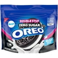OREO Double Stuf Zero Sugar Chocolate Sandwich Cookies, 10 Snack Packs ...