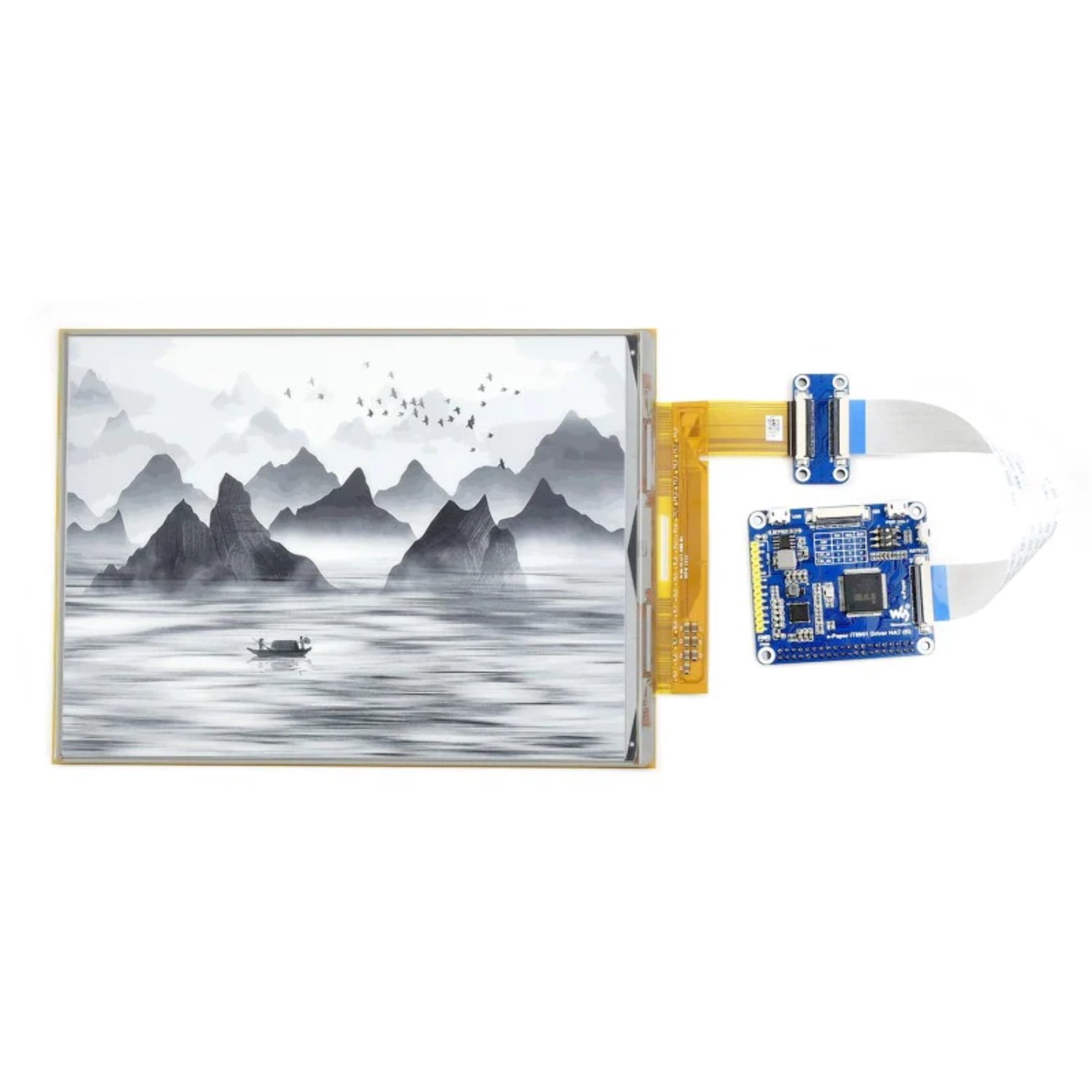10.3inch 1872x1404 Resolution Flexible E-Ink Display HAT for Raspberry ...