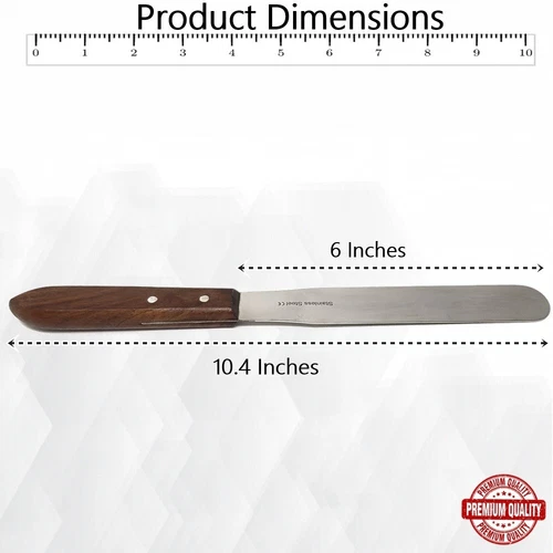 10.4" Cake Icing Spreader Decorating Spatula Stainless Steel 6"Blade, 1 ...