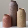 10.4 Inch Decorative Ceramic Vase Set 3 Pieces Nordic Modern Boho Style ...