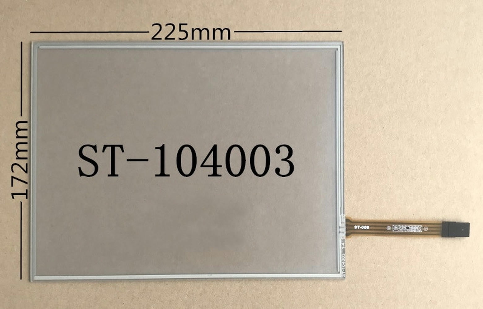 10.4 industrial grade 4 wire resistive-type touch screen is suitable ...