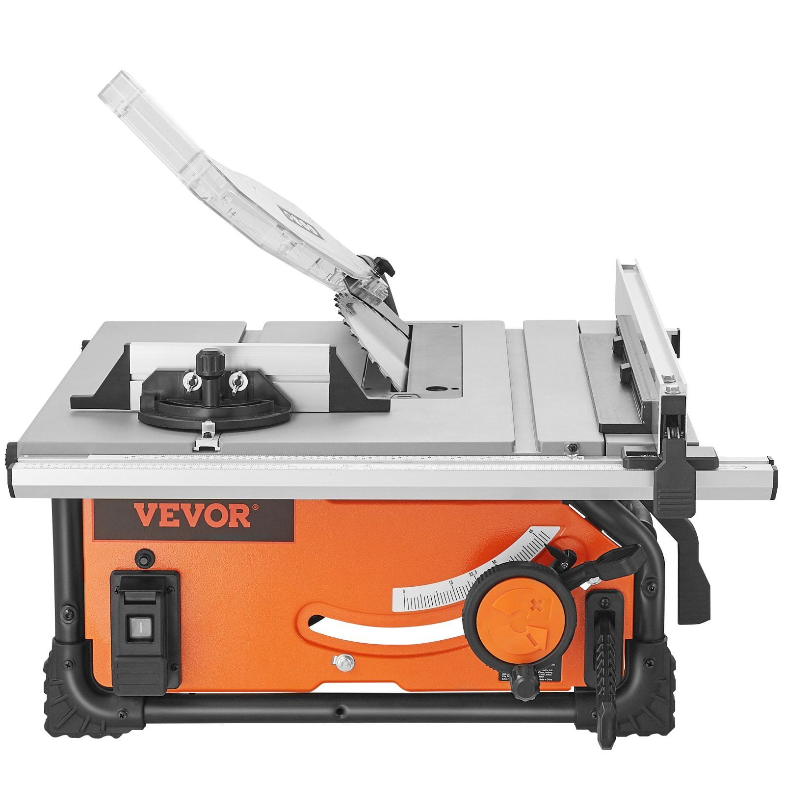 10" 4500RPM Table Saw with 25-Inch Rip Capacity, Electric Cutting ...