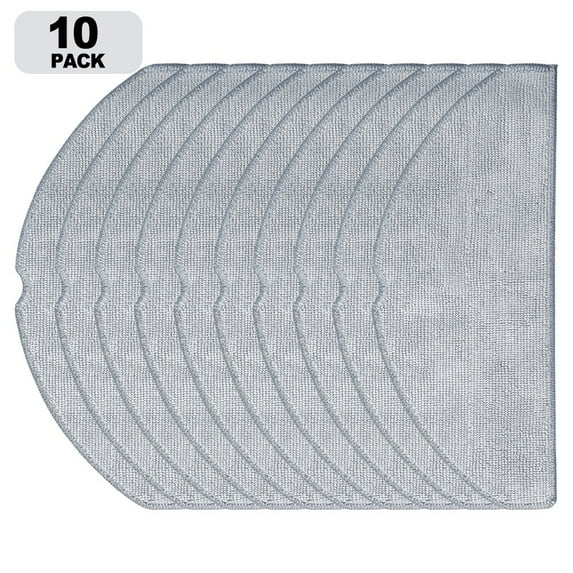 10/4Pcs Replacement Mop Cloths For Ilife V20/Vyzzle D10/Laresar L10/Roidmi Eve Rooks Vacuum ...