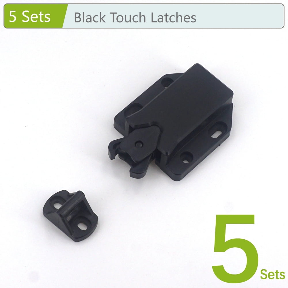 10/5/2 Sets Non-Magnetic Touch Latch Catch Cabinet Door Push to Latch ...