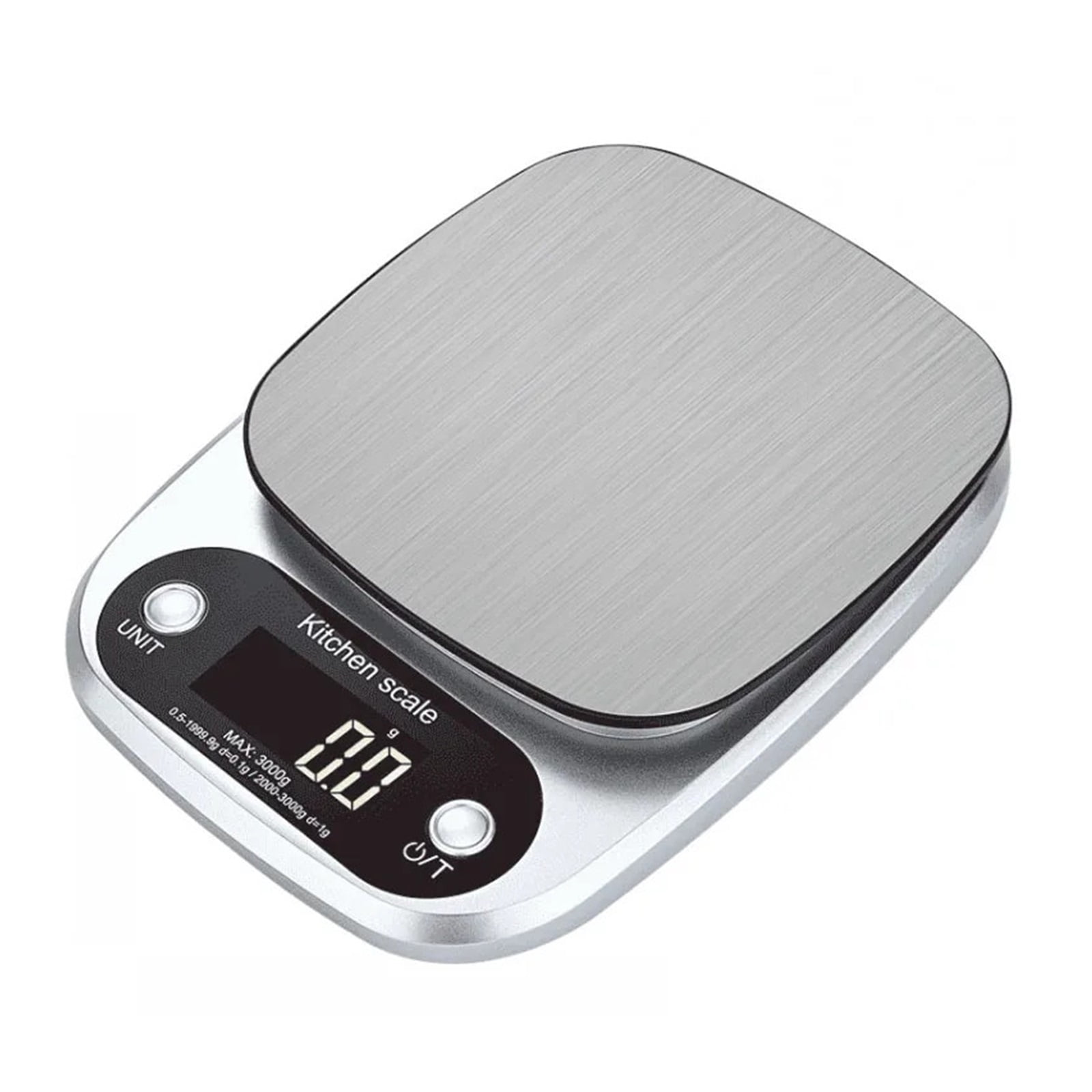 10/5/3Kg Kitchen Scale, Touch Button LCD Display Multi-Function Digital ...