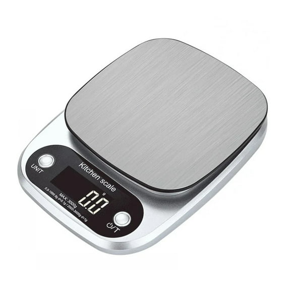 10/5/3Kg Kitchen Scale, Touch Button LCD Display Multi-Function Digital ...