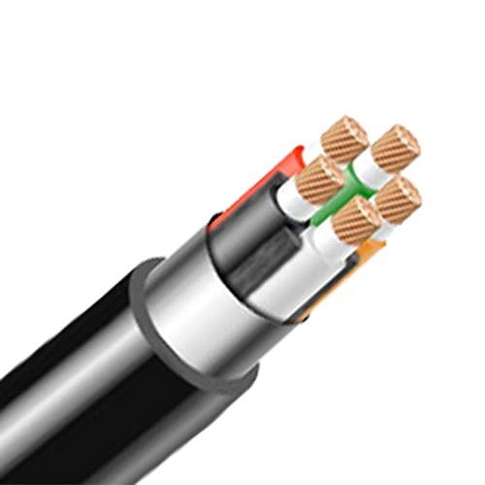 10/5 Bulk Cable 50 Foot - SOOW Jacket, 30 Amps, 5 Wire, 600v - Water ...