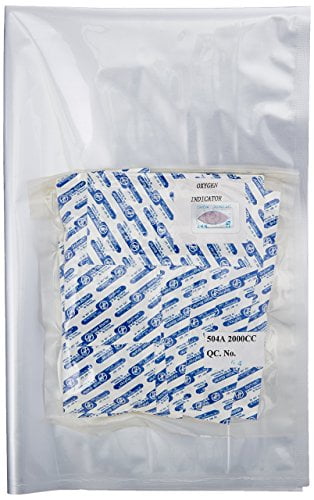 (10) 5-Gallon 5 Mil ShieldPro Genuine Mylar Aluminum Foil Bags with (10 ...