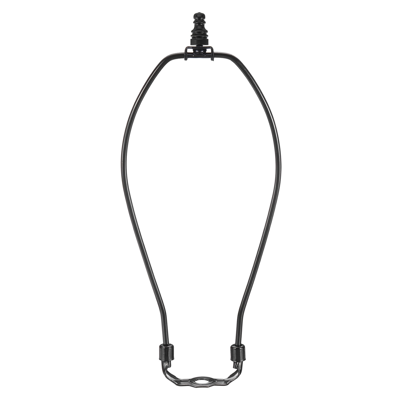 10.5 Inch Lamp Harp Kit with 1" Tall Iron Finial, 1 Set Heavy Duty ...