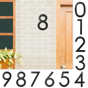 Barton 6 Inch Floating House Number "9" Stainless Steel Anti-Rust House ...