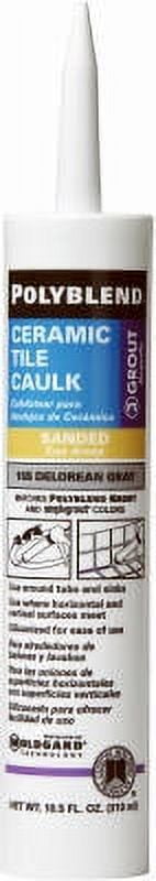 10.5 OZ #122 Linen Polyblend Ceramic Tile Caulk A Siliconized Acrylic ...