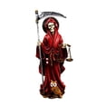 10.5" Tall Holy Death Santa Muerte With Scythe And Scales Day of The ...
