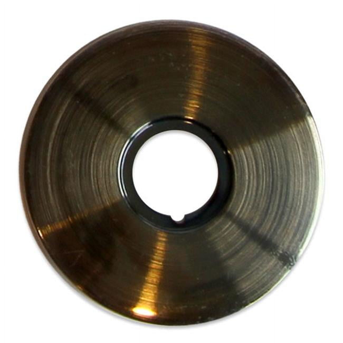 10.5 in. Square Ceiling Mount Anti-Lime Shower Head, Antique Brass ...