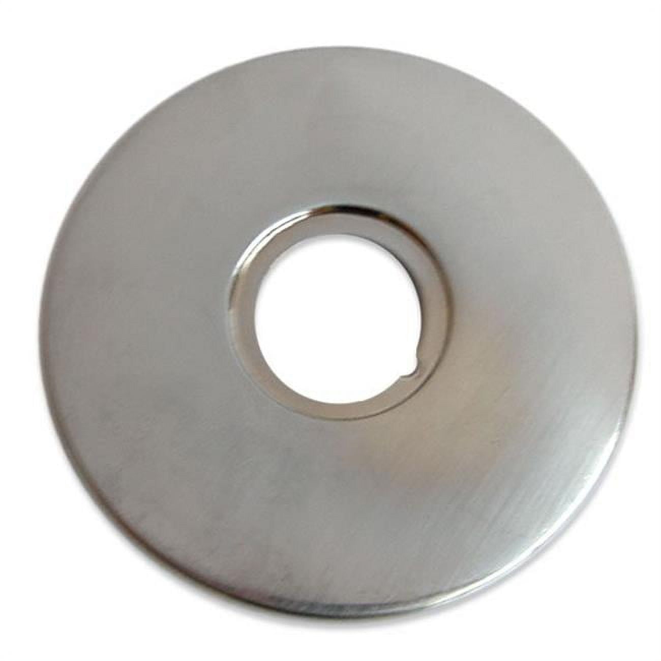 10.5 in. Square Ceiling Mount Anti-Lime Shower Head, Brushed Chrome ...