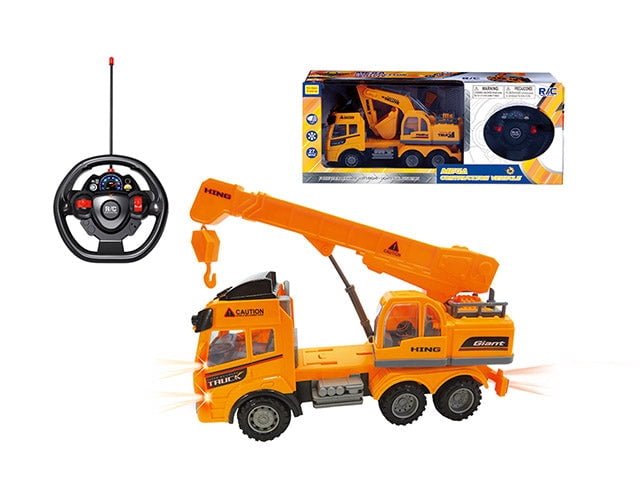 10.5 inches Remote Control Construction Truck Vehicle With Light Jumbo ...