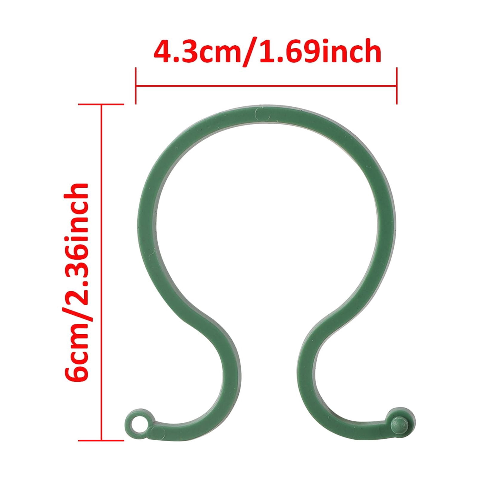 10/50/100Pcs Garden Vine Strapping Clips Plastic Plant Rattan Climbing ...