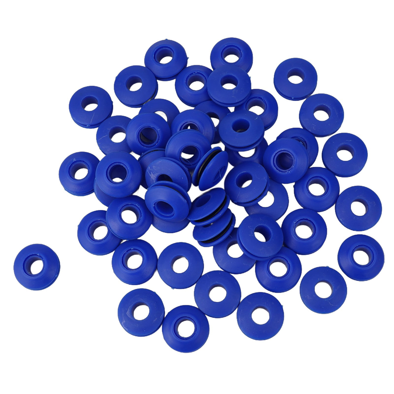 10/50 PCS Plastic Eyelets Set Round Eyelets Tarpaulin Eyelets Solar ...